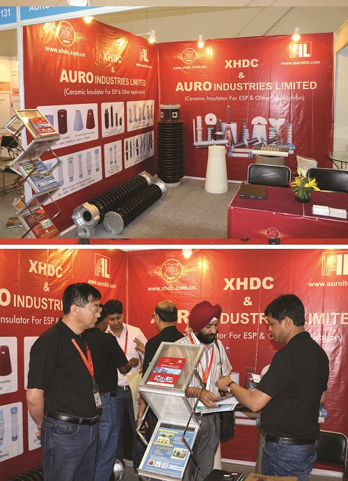 XHDC Attended Power-Gen India &Central Asia 2015-河北宣化新迪电瓷股份有限公司